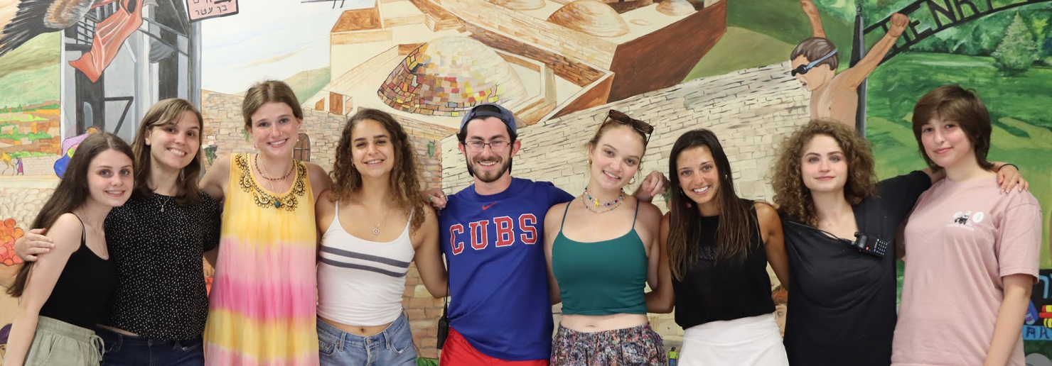 Maskilim Girl Pod Counselors - URJ Jacobs Camp